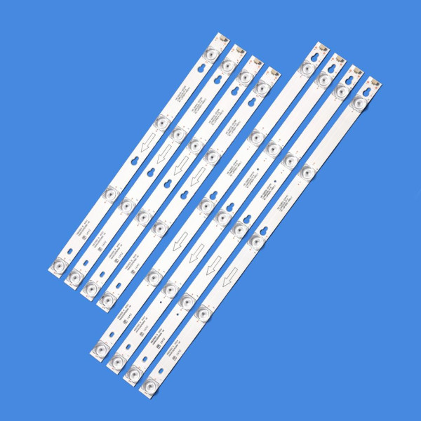 Backlight Strips For TCL/MI 49 Inch TV 9 (5+4) led 6V ( 4 pair set ...