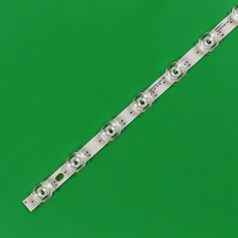 TCL 43 Inch TV LED Backlight Strip | 21 LED 6V | 1 PCS Set